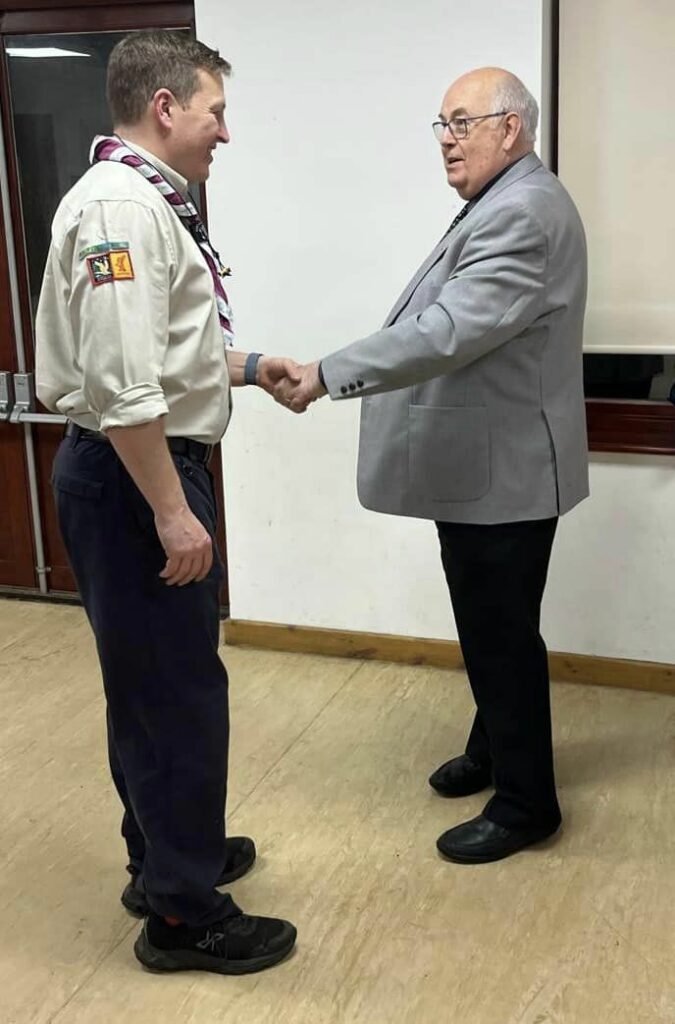 Leaders Awarded Wood Badges and Chief Scout's Commendation | Aspley Guise