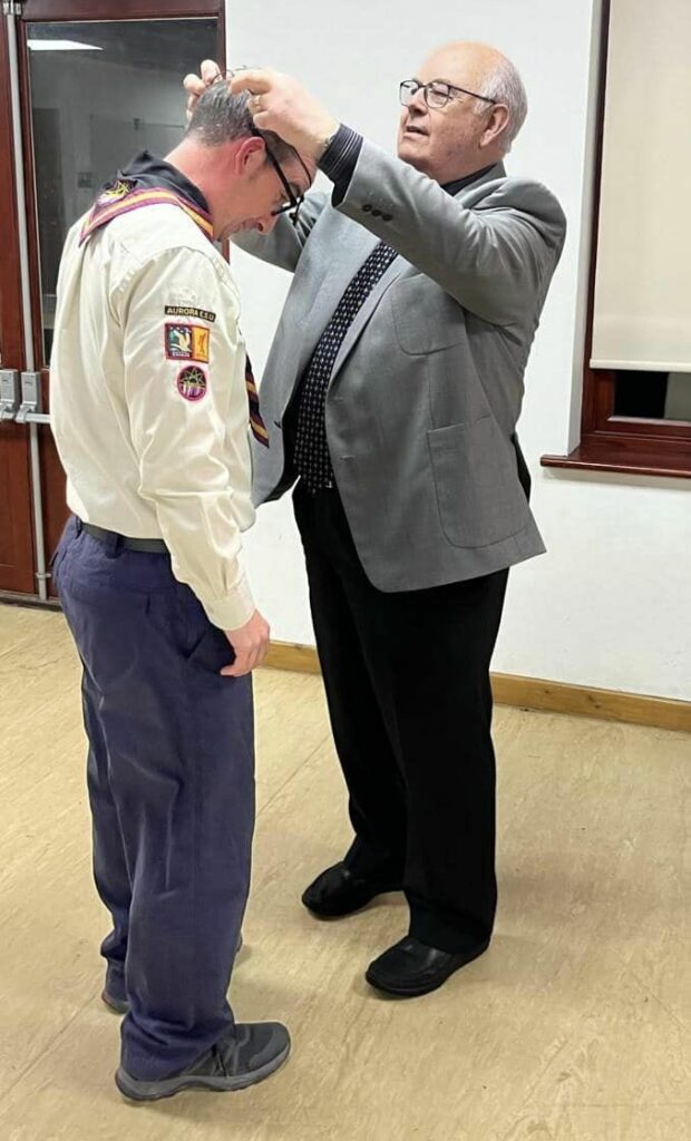 Leaders Awarded Wood Badges and Chief Scout's Commendation | Aspley Guise